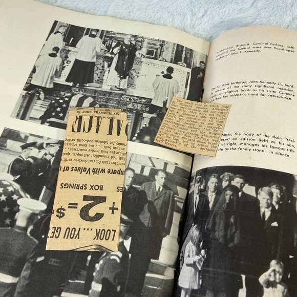 Vintage | Accents | Four Dark Days In History President John F Kennedy ...